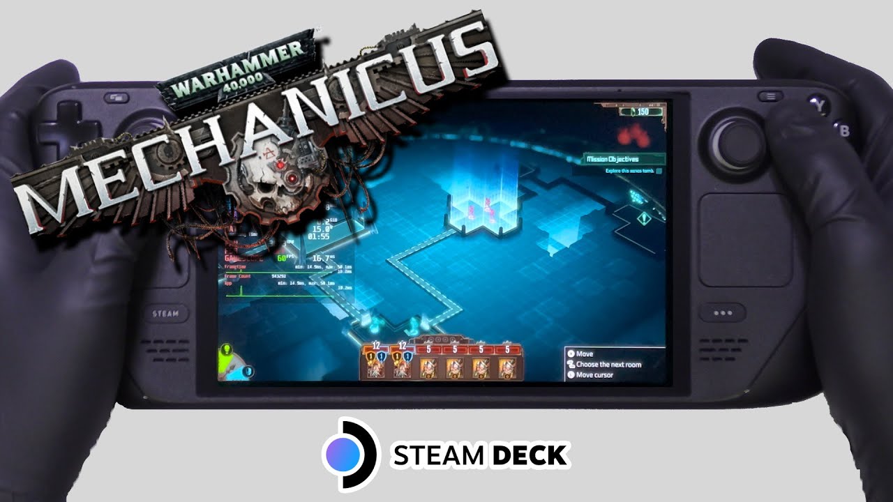 Warhammer 40,000: Mechanicus | Steam Deck Gameplay | Steam OS - YouTube