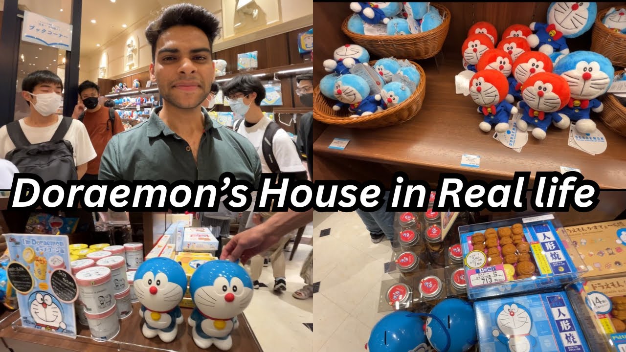 Exploring Doraemon’s House In Real Life | Japan vlogs | Indian in Japan ...