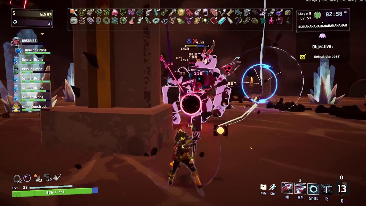 RISK OF RAIN 2 - UNLOCK REX, HUNTRESS: PIERCING WIND LOADOUT (ROAD TO ...