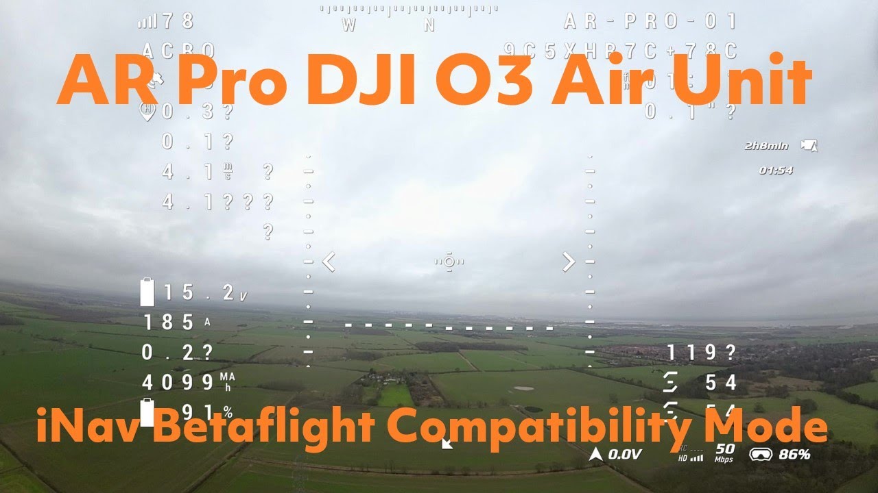 Ar Pro Inav Dji O3 Osd Test Youtube