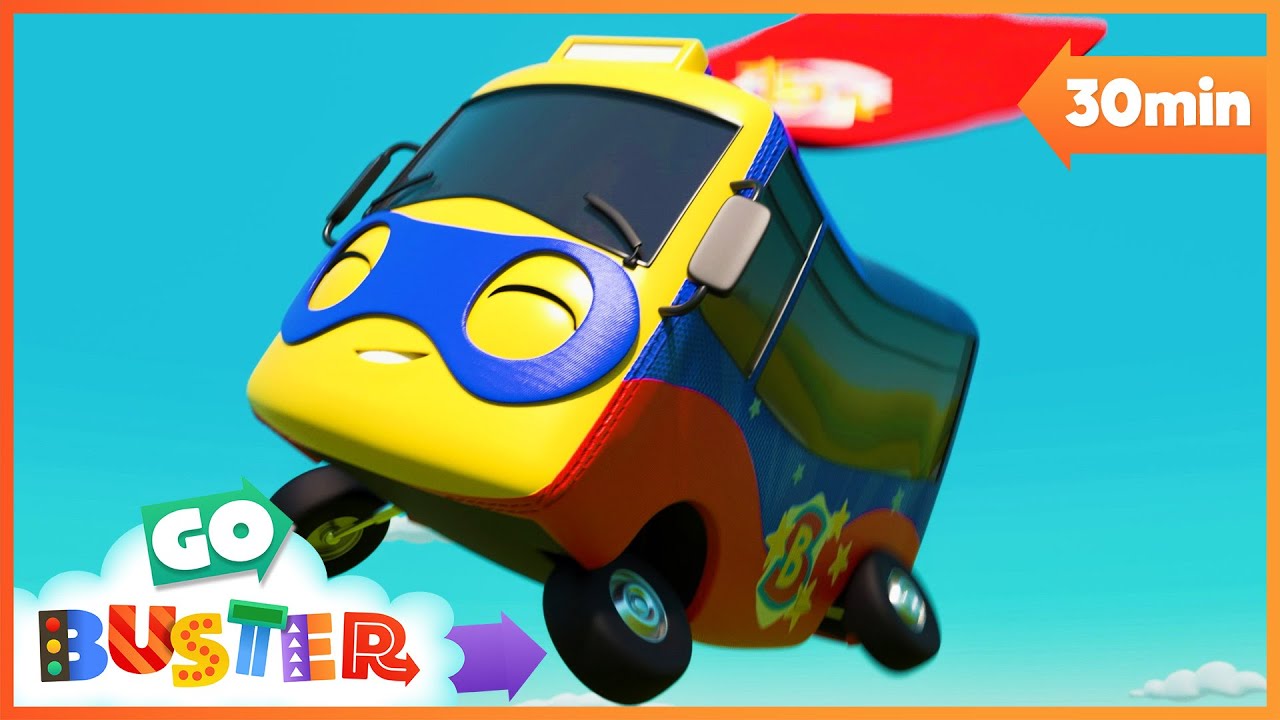 🛡️ Big Hero Buster Songs 🌟 | Go Learn With Buster | Videos for Kids ...