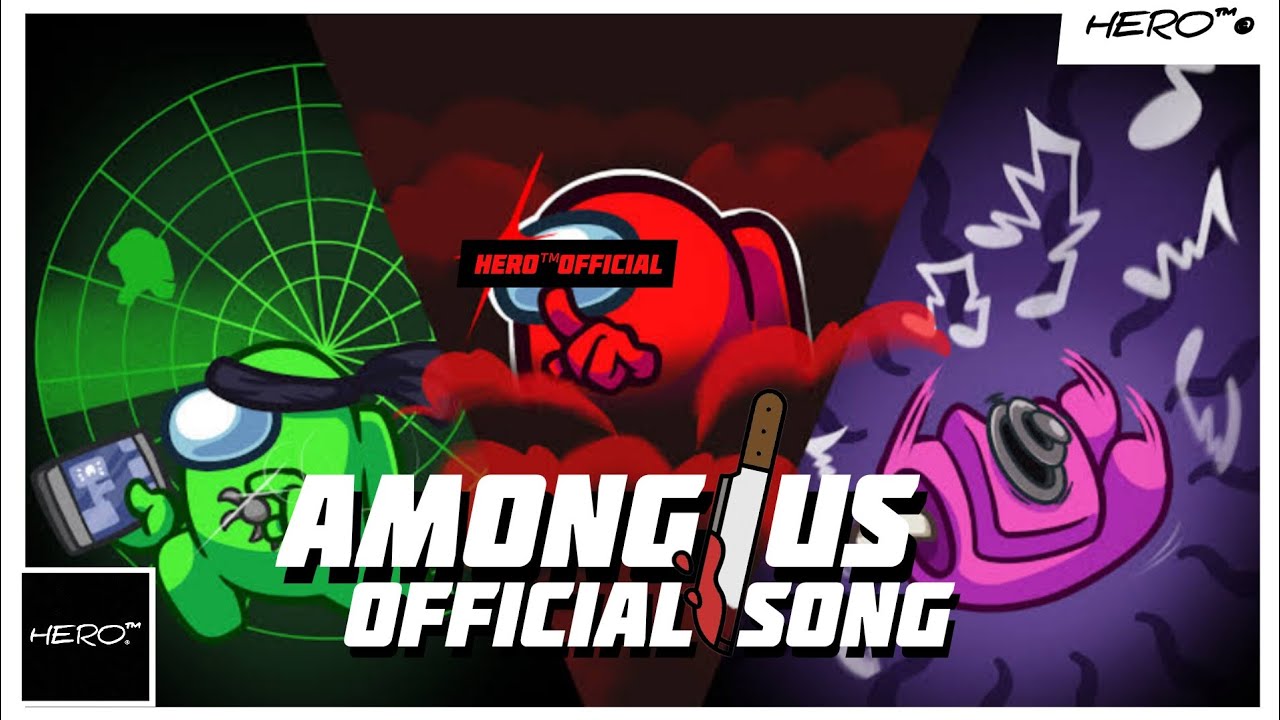 AMONG US OFFICIAL SONG | Gameplays Trailer | #amongus #amongussong # ...