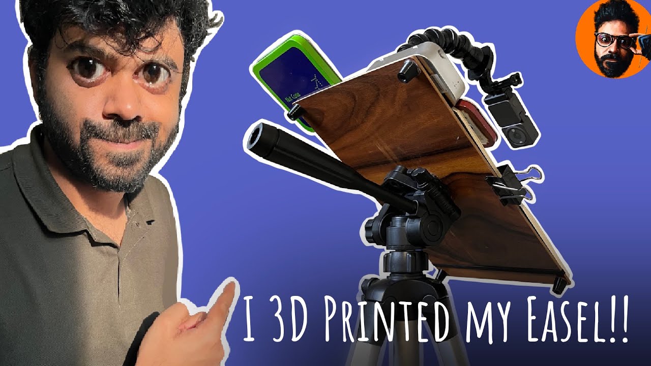 Easel Stand DIY- Using 3D Printer! - YouTube