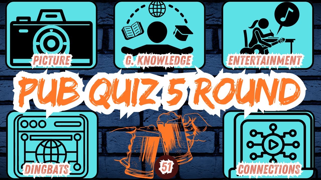 Pub Quiz Showdown: Test Your Knowledge! Pub Quiz 5 Rounds. No 51 - YouTube