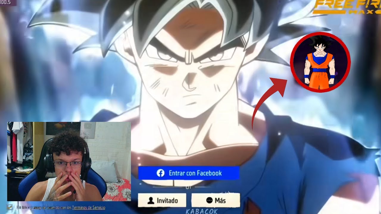 JOGUEI com o NOVO PERSONAGEM “GOKU” dragon baal free fire - YouTube