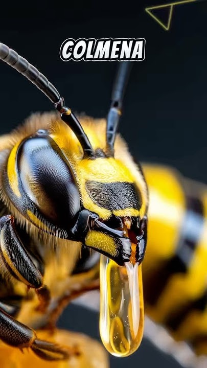 ¿Cómo las abejas producen miel? #shorts - YouTube