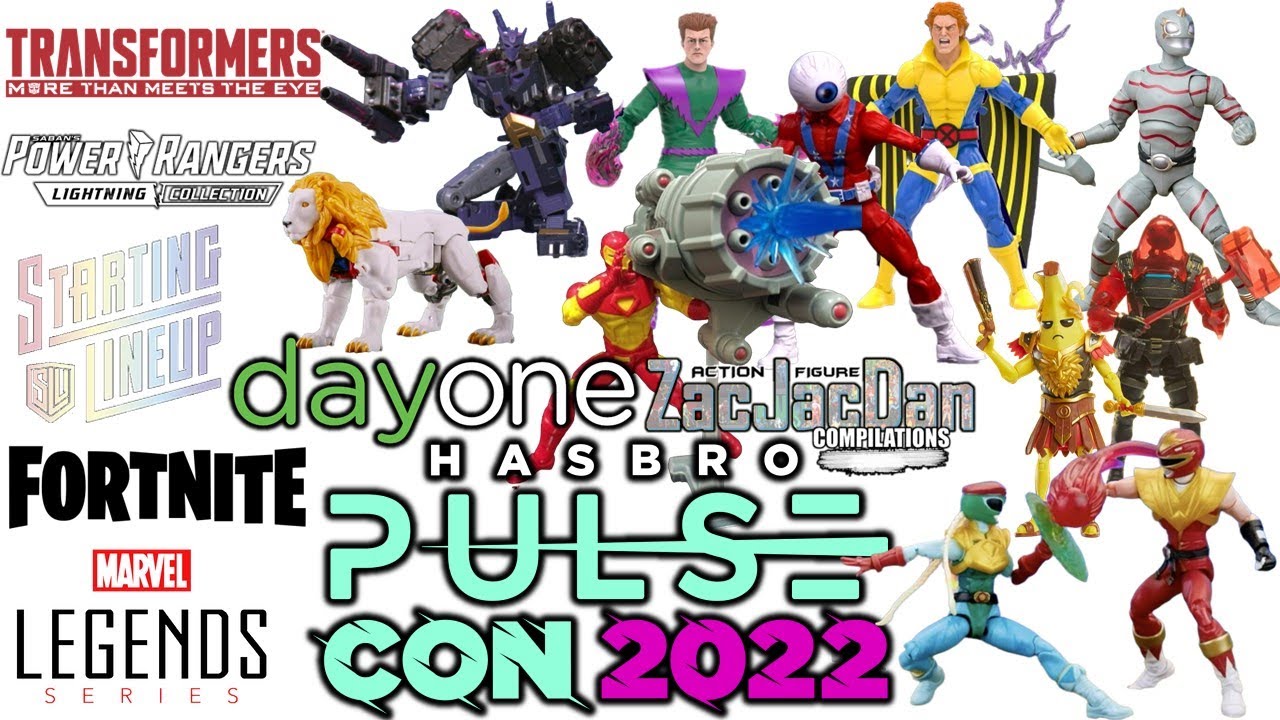Day 1: Hasbro Pulse Con 2022 Power Rangers Transformers Marvel Legends ...