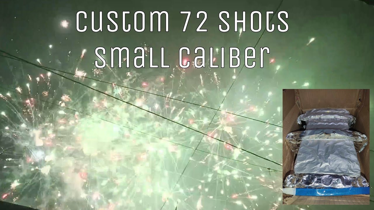 Customize 72 Shots Small Caliber Fireworks by @rads6340 🎇🎆 Solid neto 🤙 ...