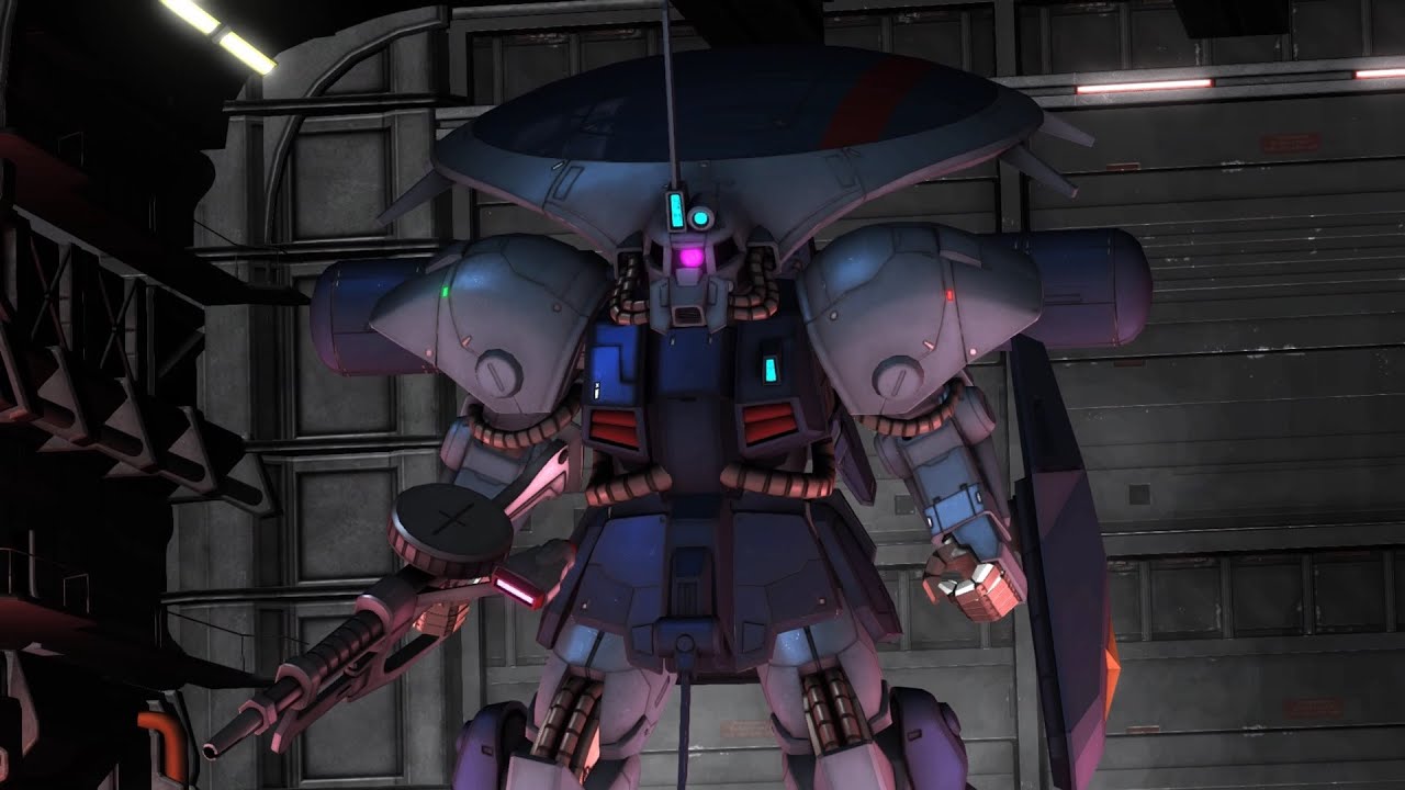 RMS-119 EWAC Zack "Eye-Zack" Deployment | Mobile Suit Gundam: Battle ...