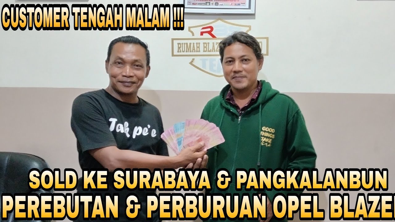 PEREBUTAN & PERBURUAN OPEL BLAZER DI SHOWROOM RBS, SIAPA CEPAT DAPAT ...