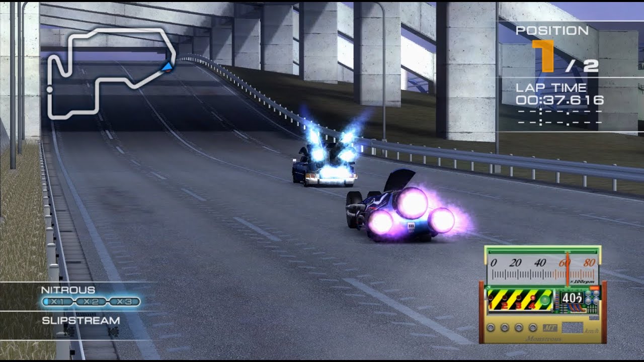 Ridge Racer 7 TERRAJIN Duel (MONSTROUS) {Joy Race} - YouTube