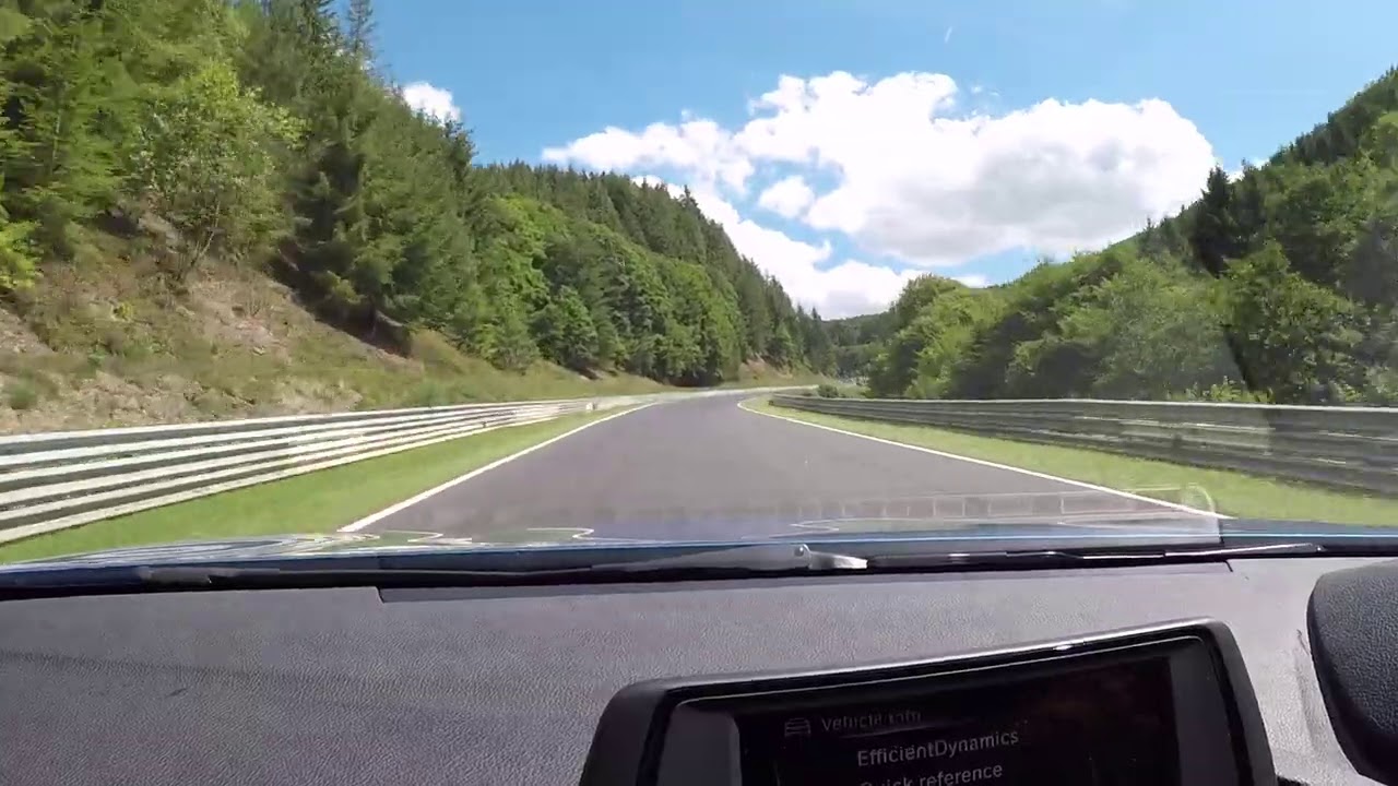 whizzing round the ring with reginald in a BMW M135i - YouTube