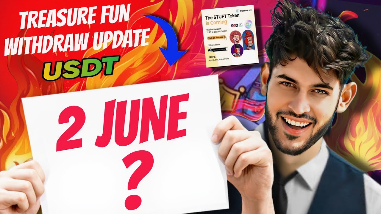 TREASURE NFT WITHDRAWAL UPDATE 2 june | HOW TO WITHDRAW TUFT TOKEN ...