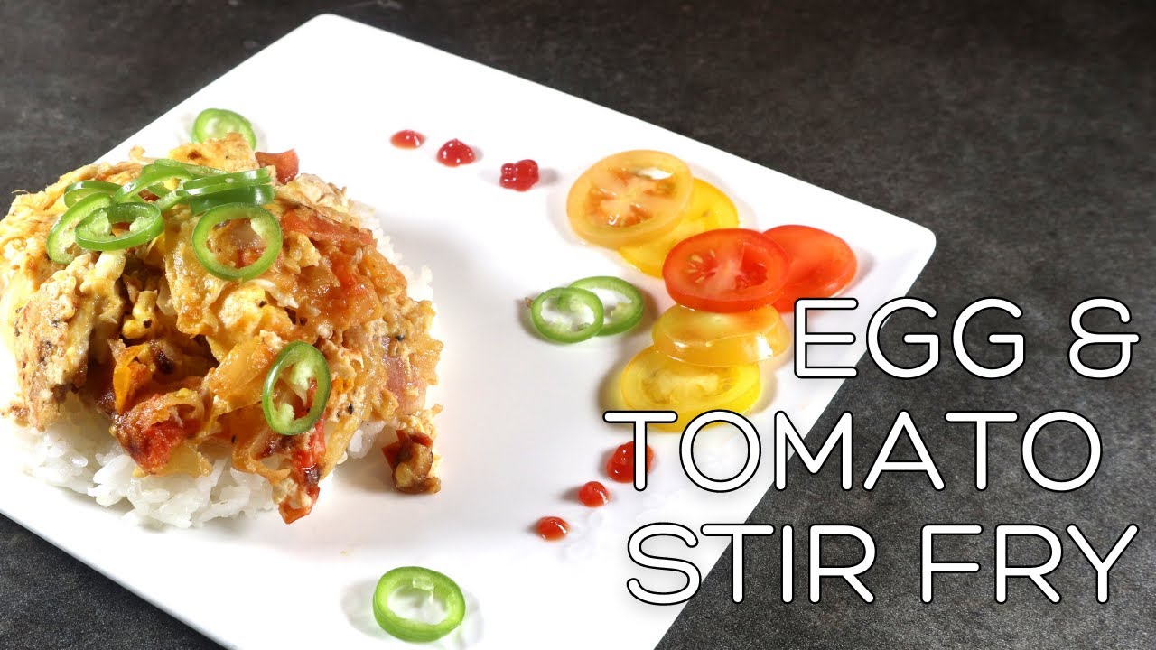 Egg and Tomato Stir Fry | Ginisang Itlog at Kamatis | Food Plating ...