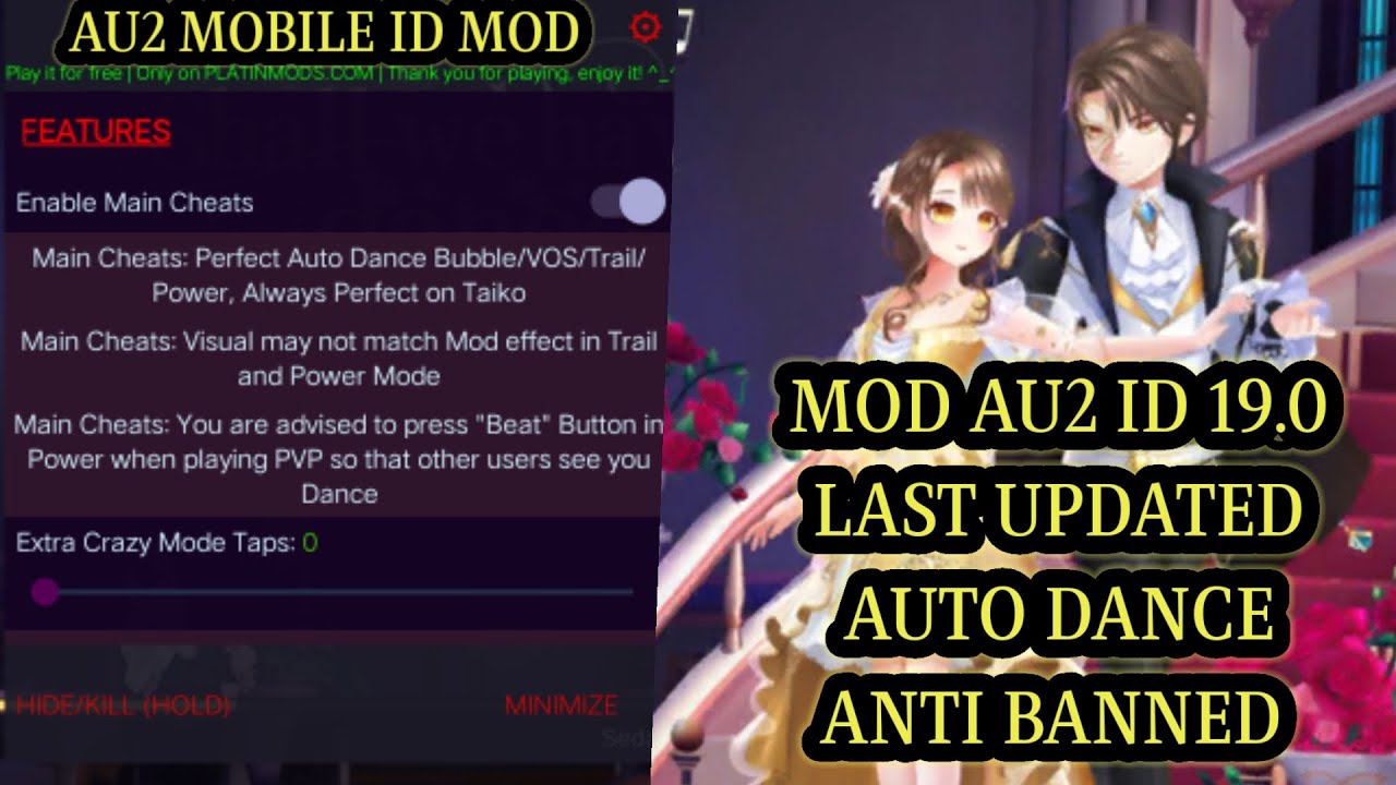 AU2 MOBILE ID MOD 19.0 - YouTube