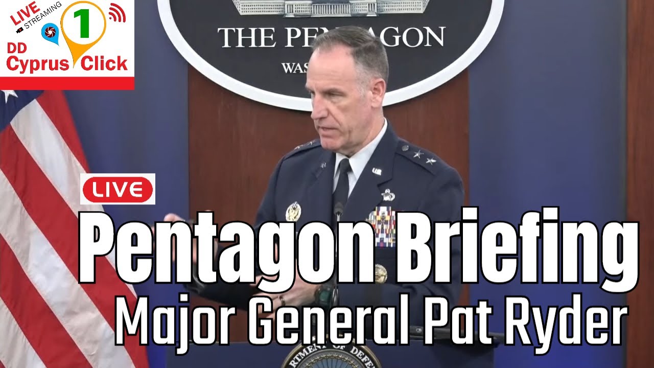 Pentagon briefing with Major General Pat Ryder - YouTube