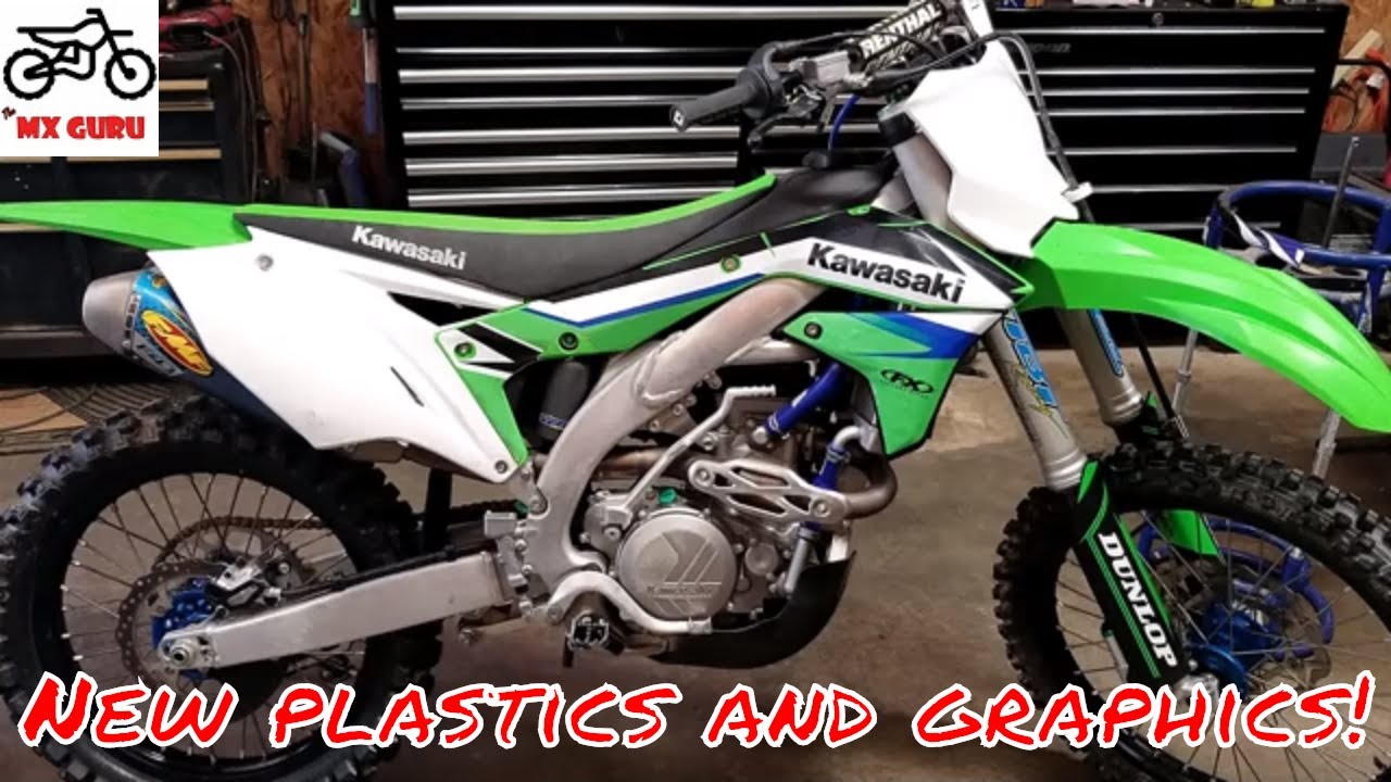 Installing my plastics ! - 2016 KX450f! - YouTube