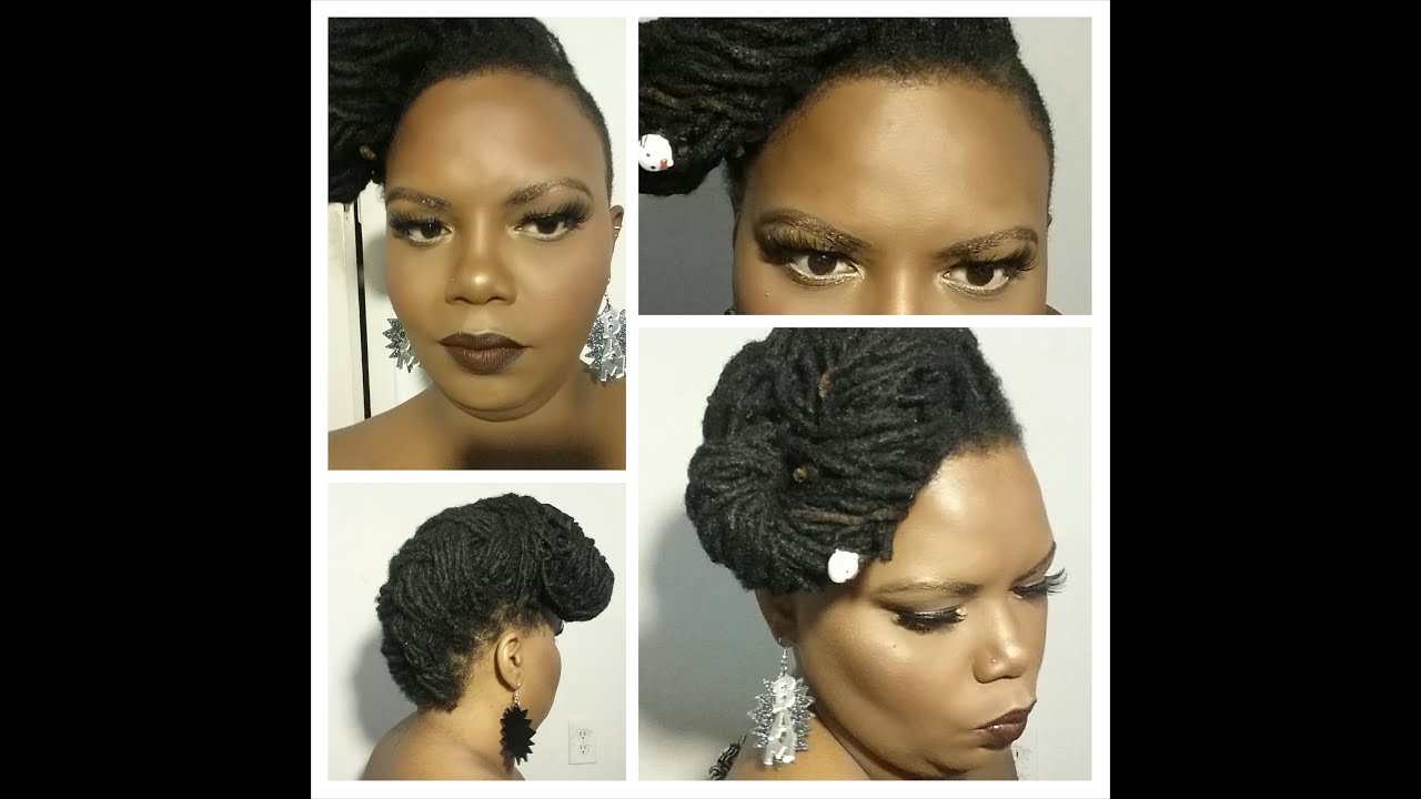 GRWM Loc Edition: Messy Pomp - YouTube