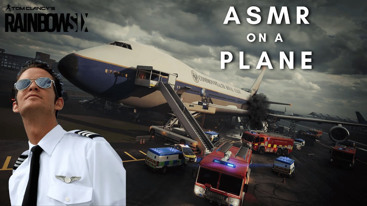 ASMR on a Presidential Plane! ️ ️ ️| R6 Siege Map Tour - YouTube