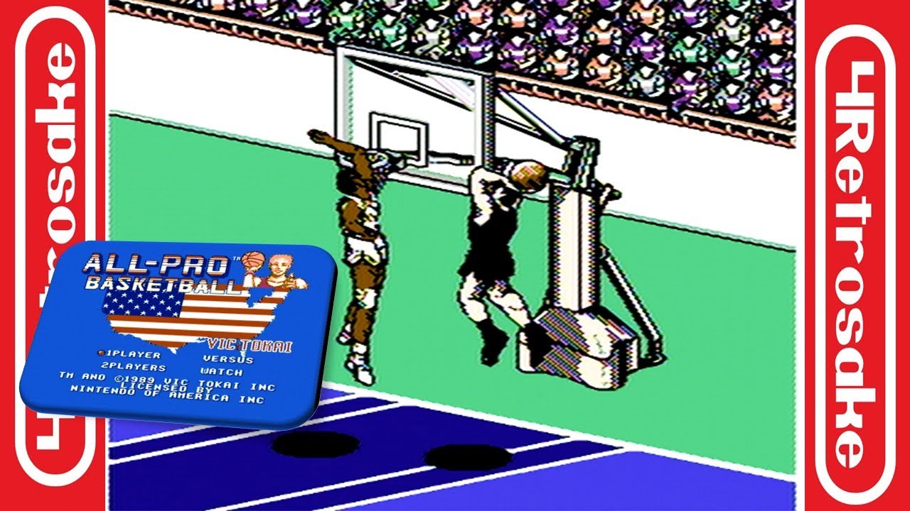 NES GAME #108 ALL PRO BASKETBALL and BATMAN NDR / Playing my PERSONAL ...