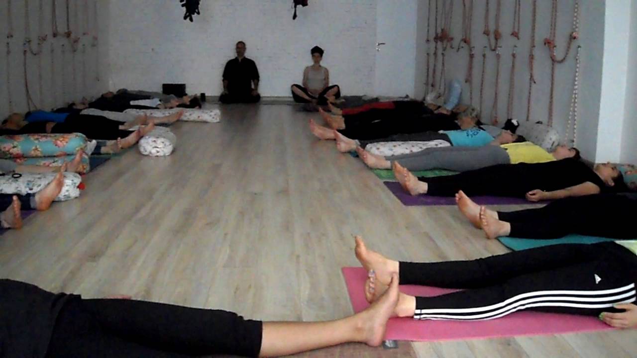 yoga master class in Armenia with Amit - YouTube
