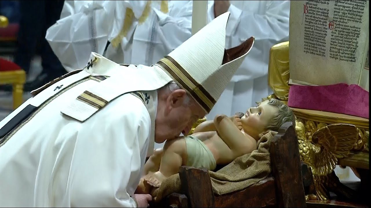 Christmas Midnight Mass with Pope Francis 2021 HD - YouTube