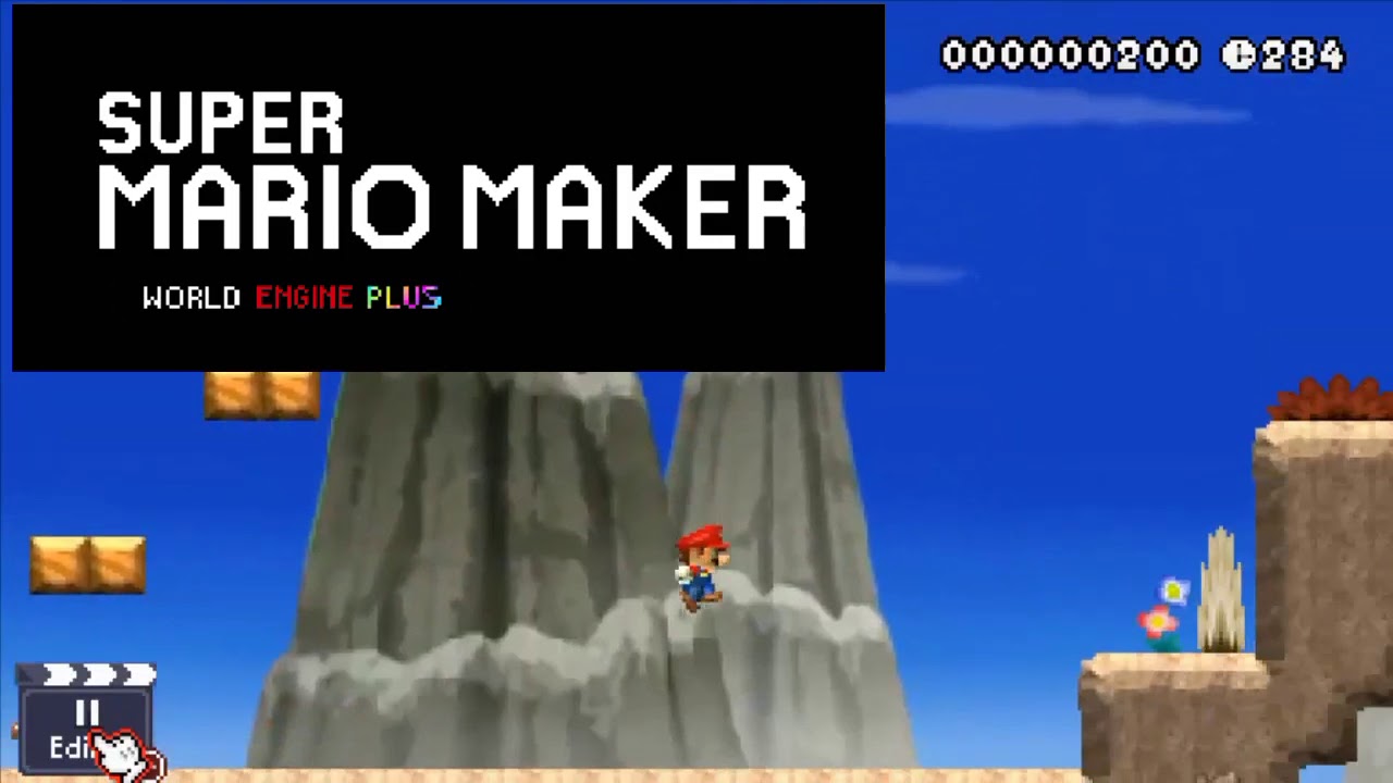 😱Super Mario Maker World Engine PLUS [ El Mejor Mod ]💜 - YouTube