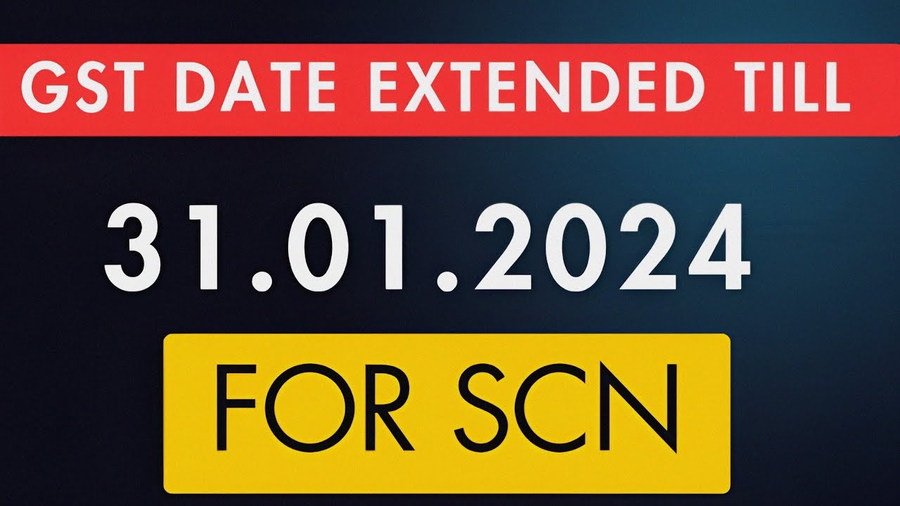 Gst Notice Time Limit For FY 2018-19 & 2019-20 Date Extended # ...