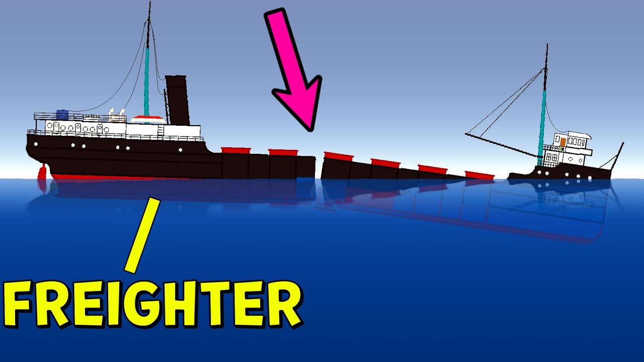 🚢 Freighter is Sinking Sinking Simulator - YouTube