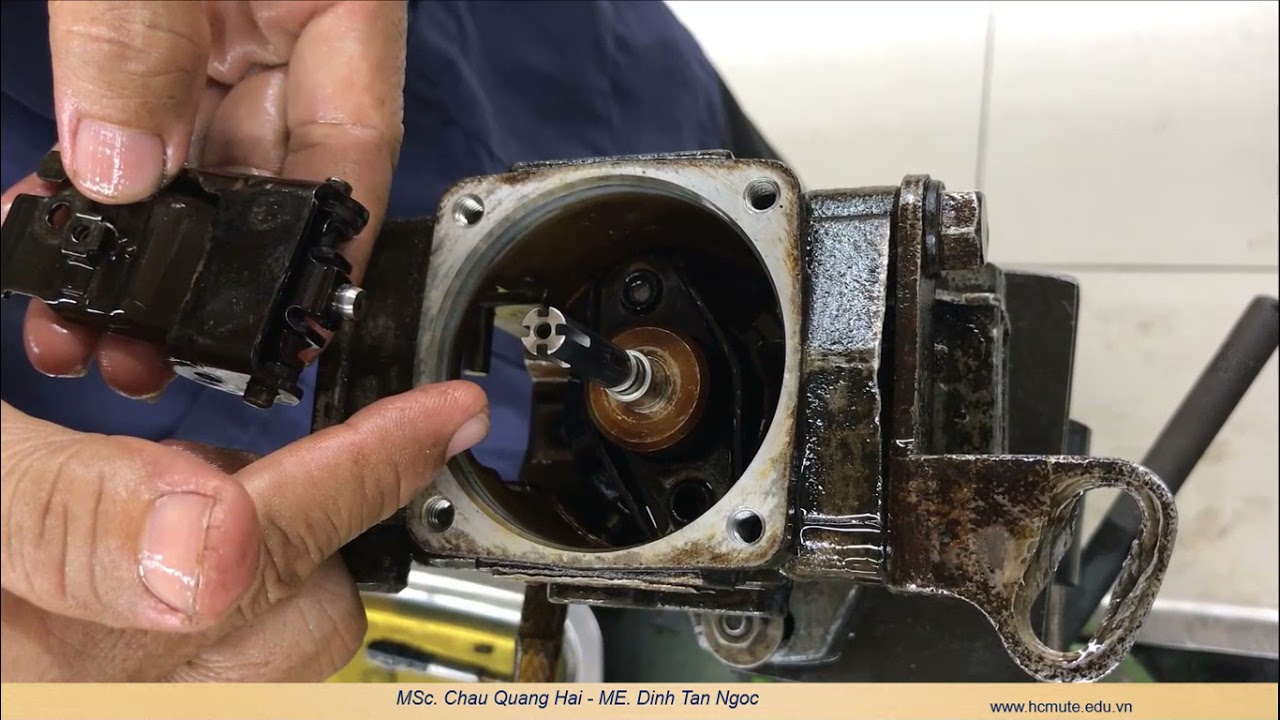 Thực hành # Cách ráp bơm cao áp VE | Automotive Repair Viet - YouTube