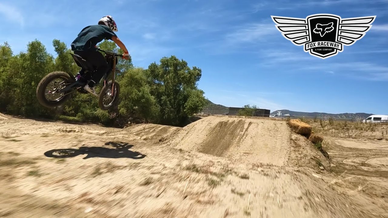 Fox Raceways New Surron Track - YouTube