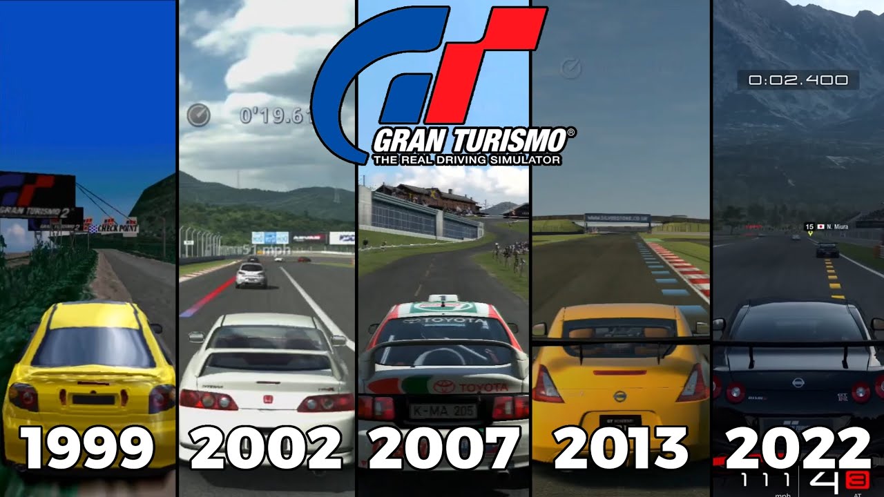 Evolution Of Gran Turismo (1997 - 2022) || Evolution Game - YouTube