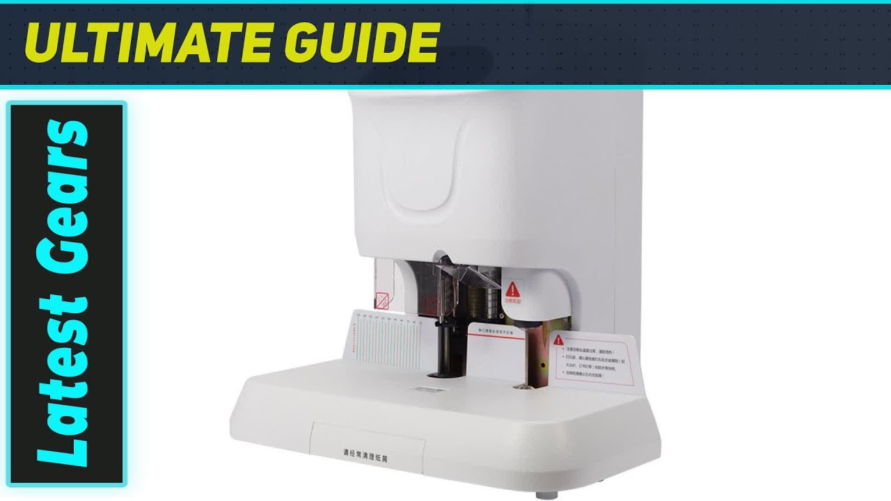 Financial Voucher Binding Machine: The Ultimate Document Organizer ...