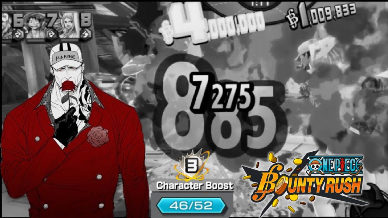 My boy Akainu is almost Boost 4!! 11524 power Akainu Gameplay [OPBR ...