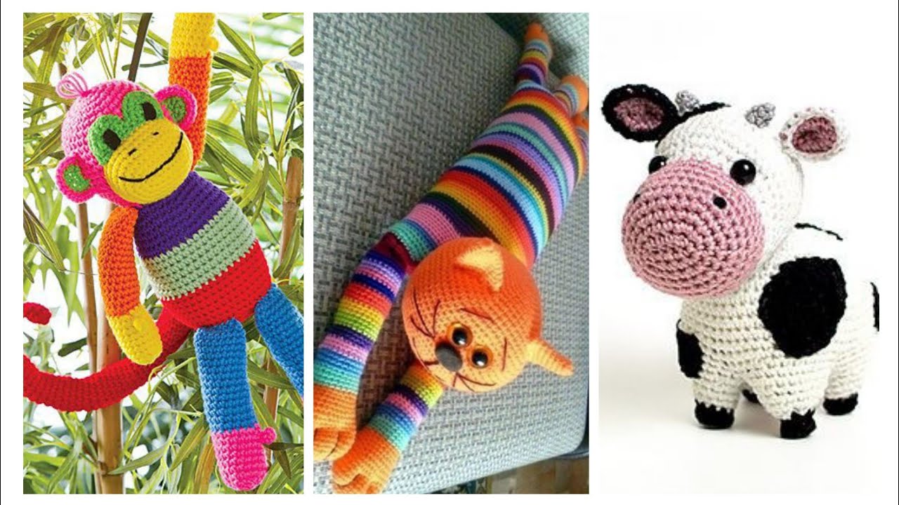 Crochet stuffed animals - YouTube