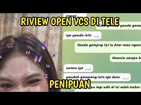 RIVIEW OPEN VCS DI TELE|PART 2 Prank teks chat 18+
