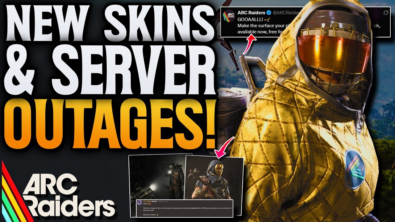 ARC Raiders New Skins! Black Out Mode & Skin Changes! - YouTube
