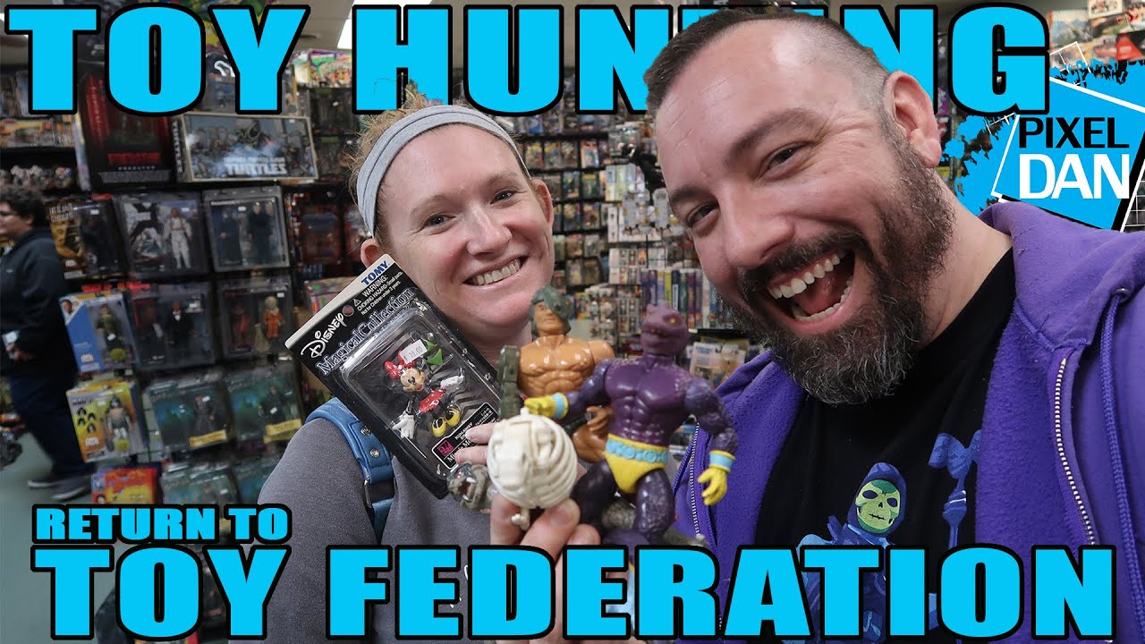 TOY HUNTING with Pixel Dan | Return to Toy Federation - YouTube