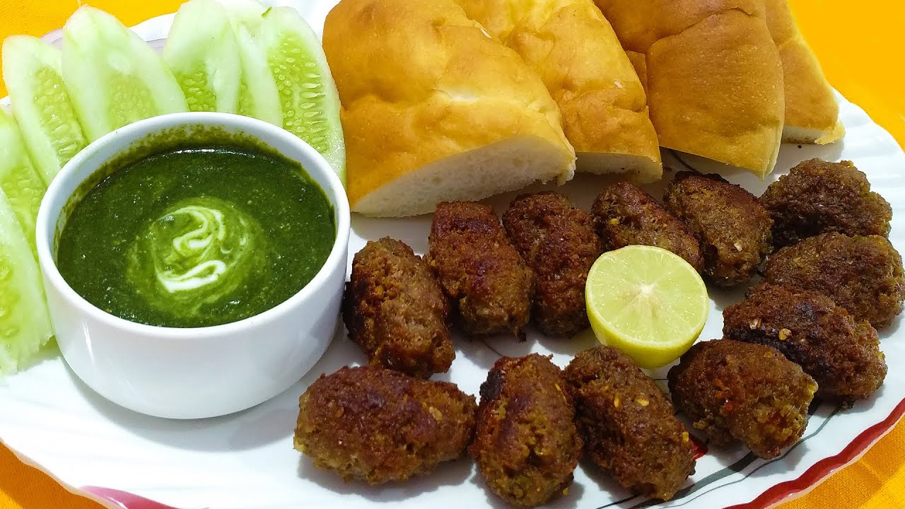 Fist Minced Mutton Kebab Recipe | Lucknowi style Muthi kebab muthiya ...