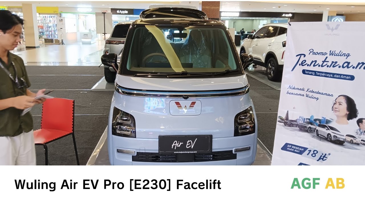 Wuling Air EV Pro [E230] Facelift Review - Indonesia - YouTube