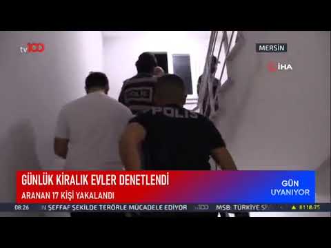 Mersin Polisi Huzur İçin Çalışıyor.