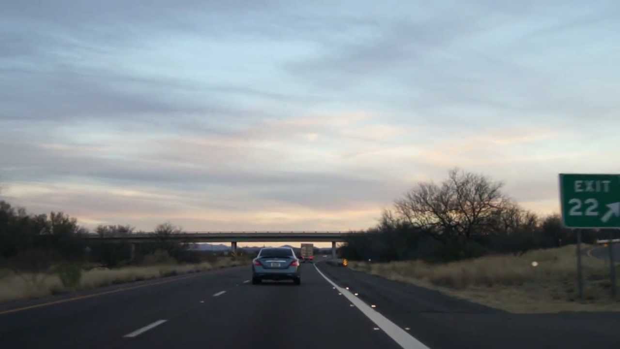 Interstate 19 from AZ Tucson to Nogales 諾加利斯 (墨西哥) - YouTube