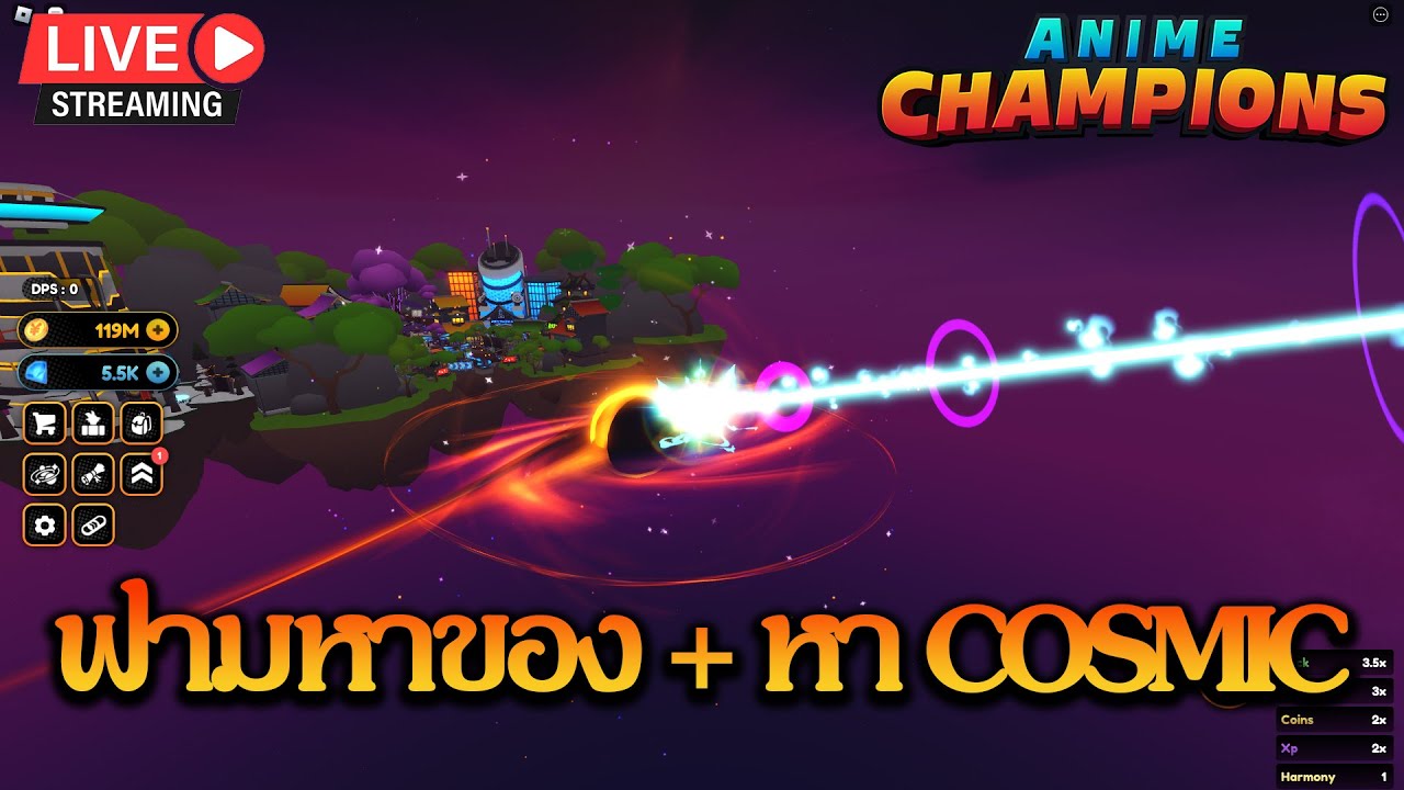 🔴LIVE | Roblox Anime Champions Simulator #413 UGC หมดแล้ว แบกเรทต่อชิวๆ ...