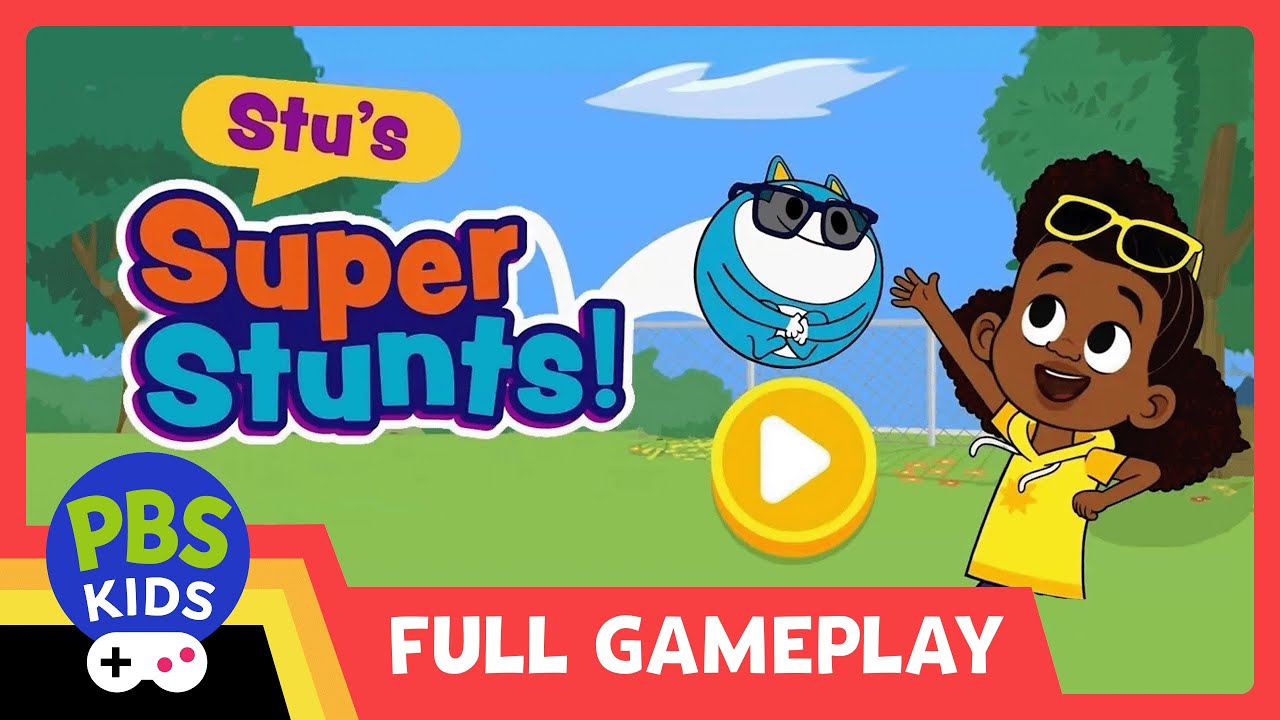 PBS KIDS Games | Lyla in the Loop | Stu's Super Stunts Full Gameplay 🤸‍♂️🏅 - YouTube