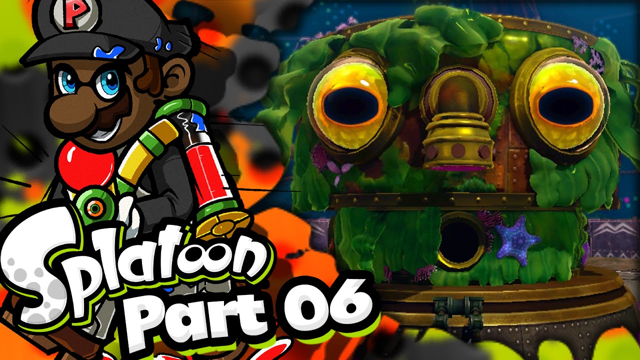 "The Champ" (VS Octonozzle) | Let's Play Splatoon Wii U w/ Girl Inkling ...