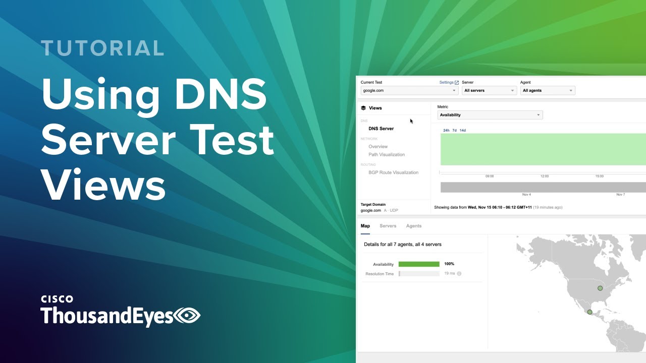 Using DNS Server Test Views - YouTube