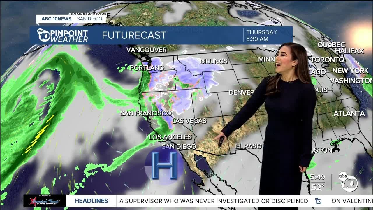 ABC 10News Pinpoint Weather with Weather Anchor Vanessa Paz - YouTube