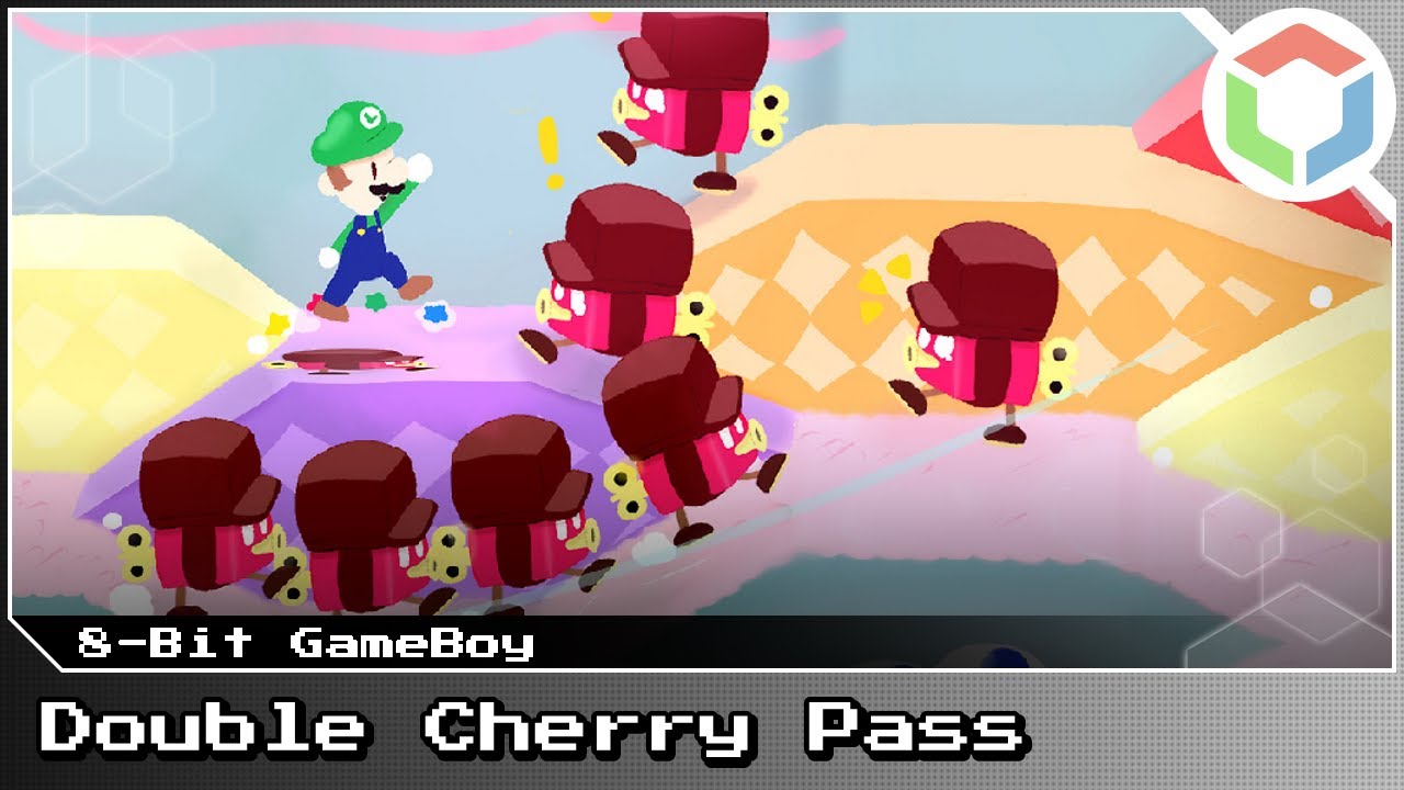 Double Cherry Pass [8-bit GameBoy] | Super Mario 3D World - YouTube