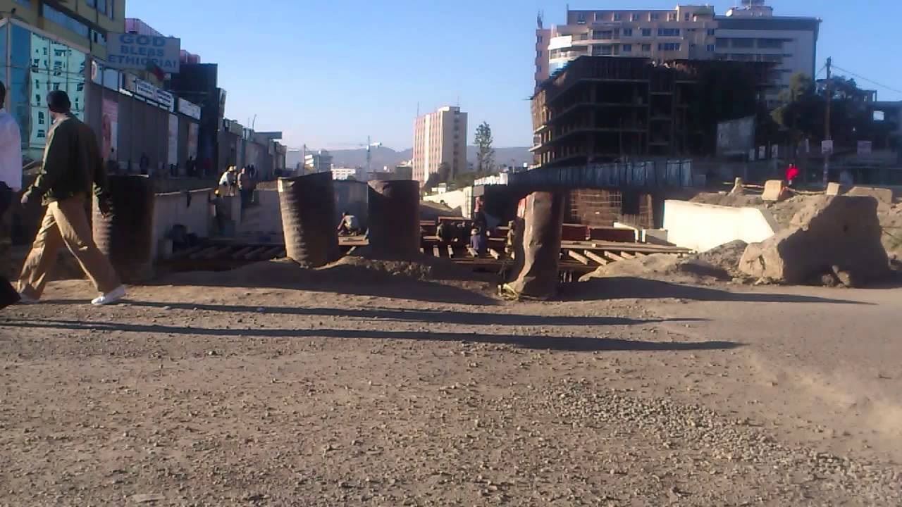 Bole Olympia Road Construction - YouTube