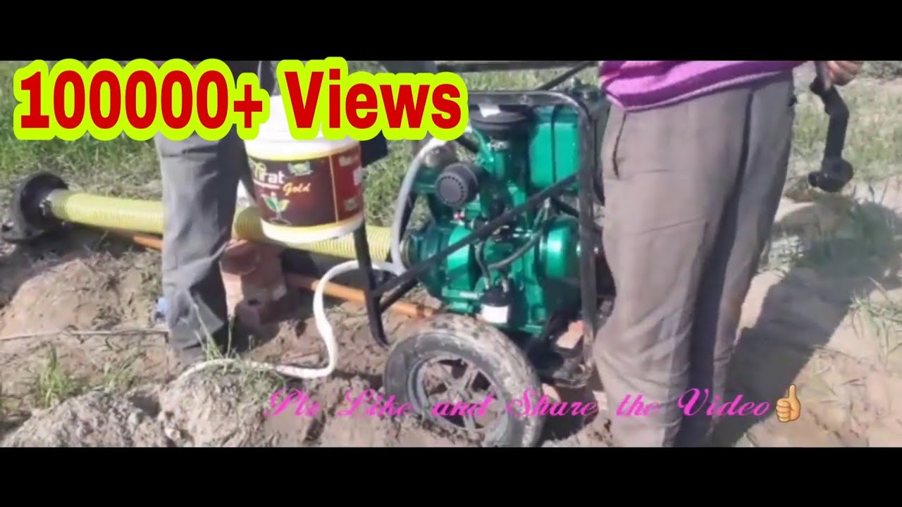 How to Install Diesel engine and Start - YouTube